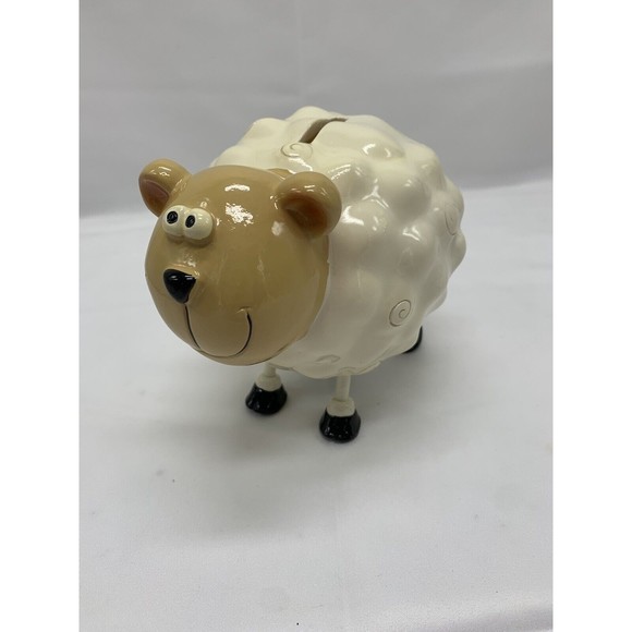 Toys | Sheep Coin Bank Plastic Resin 6 Inches Tall | Poshmark